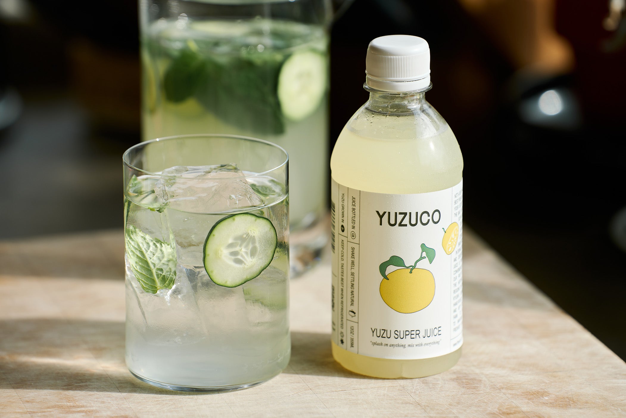 Yuzu Cucumber Water | YUZUCO Recipe