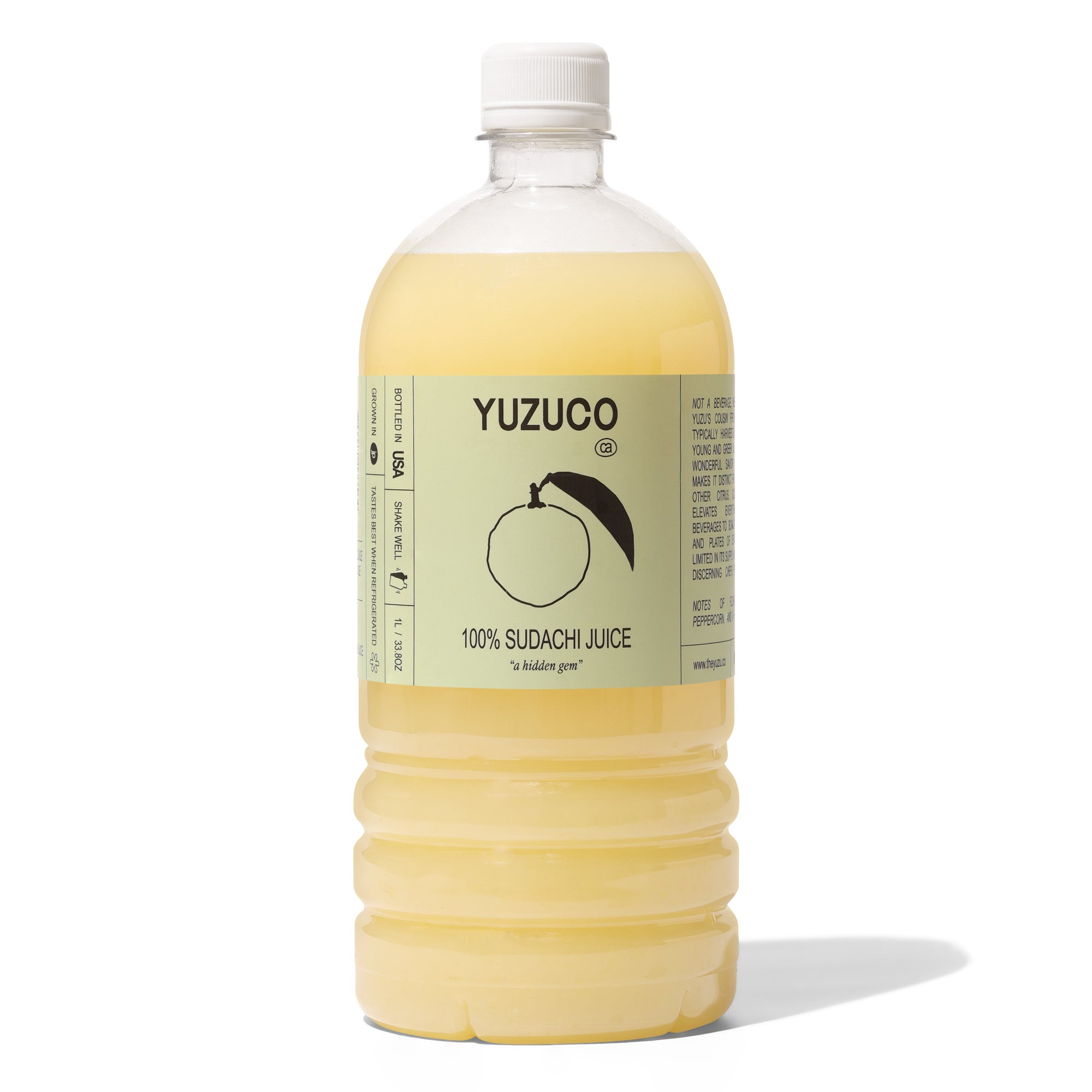 YUZUCO | 100% Sudachi Juice (1L)